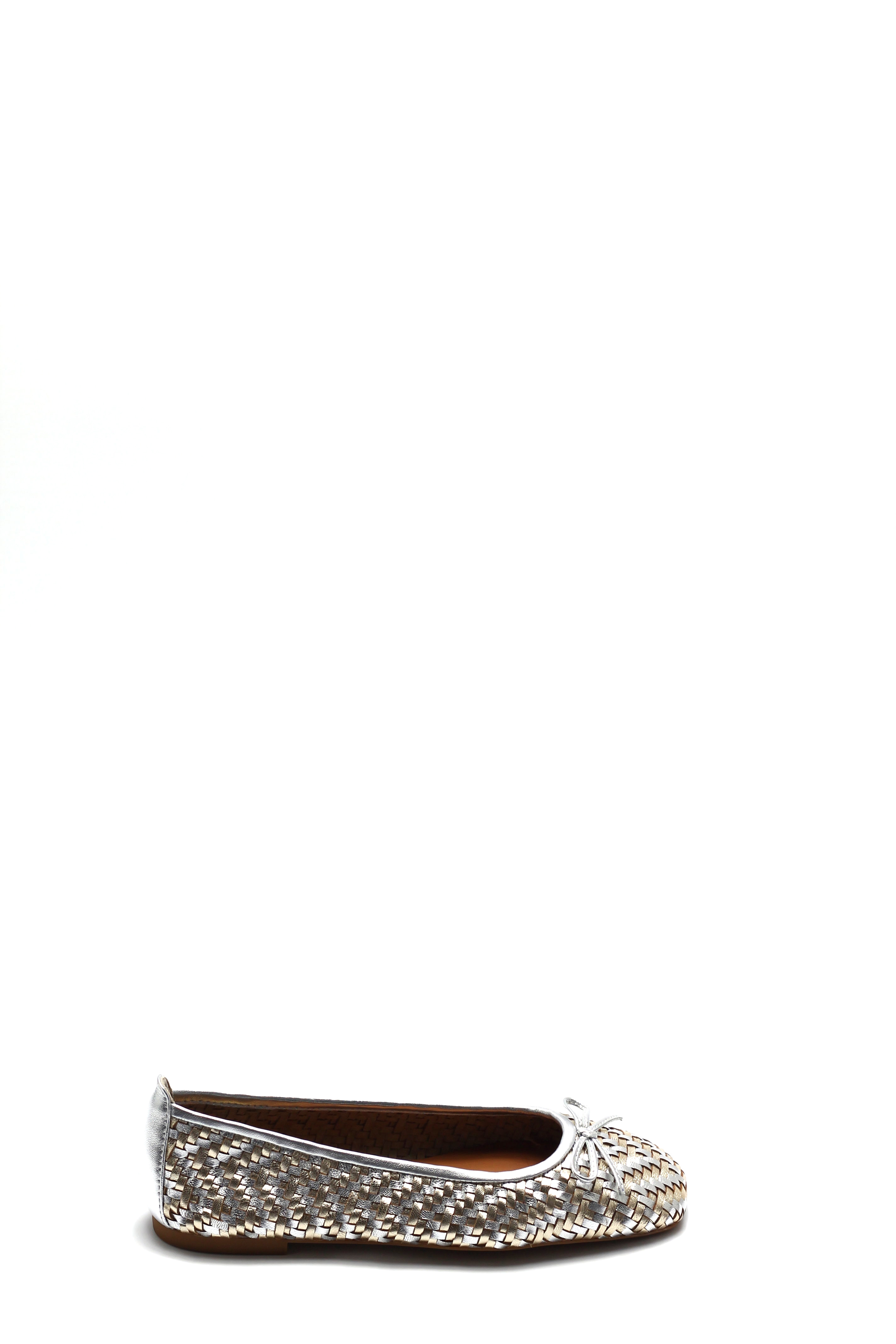 Unisa Bienza goud dames ballerina's | Theo Jansen Schoenen